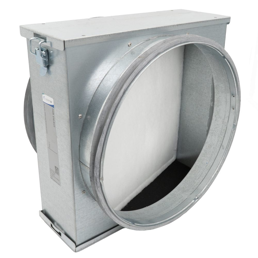 Fantech FGR-12 12in Filter Cassette Duct with MERV5 Panel Filter - HVAC ...