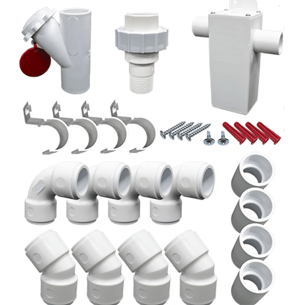 Supco CL100 Condensate Drain Line Kit for Residential Lines - HVAC Surplus