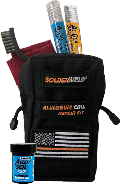 SolderWeld SW-ACRTB Aluminum Coil Repair Tech Bag Tool Kit – HVAC Surplus